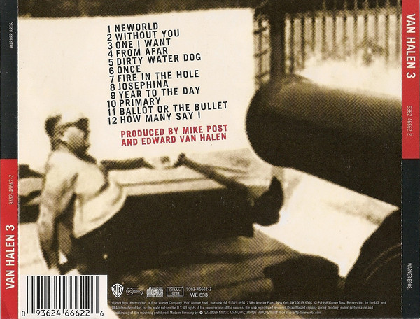 Van Halen - Van Halen III (CD) | Дюкян Меломан