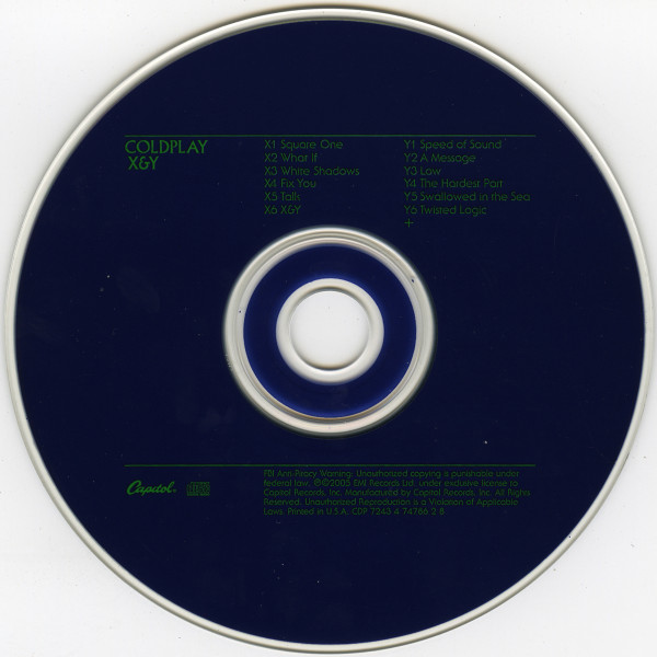 Coldplay - X&Y (CD) | Дюкян Меломан