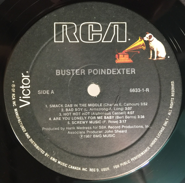 Buster Poindexter - Buster Poindexter (Vinyl) | Дюкян Меломан
