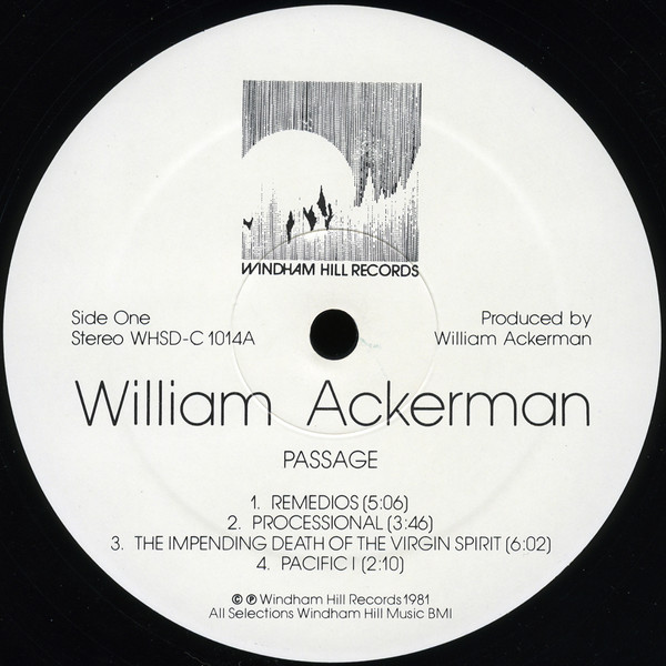 William Ackerman - Passage (Vinyl) | Дюкян Меломан